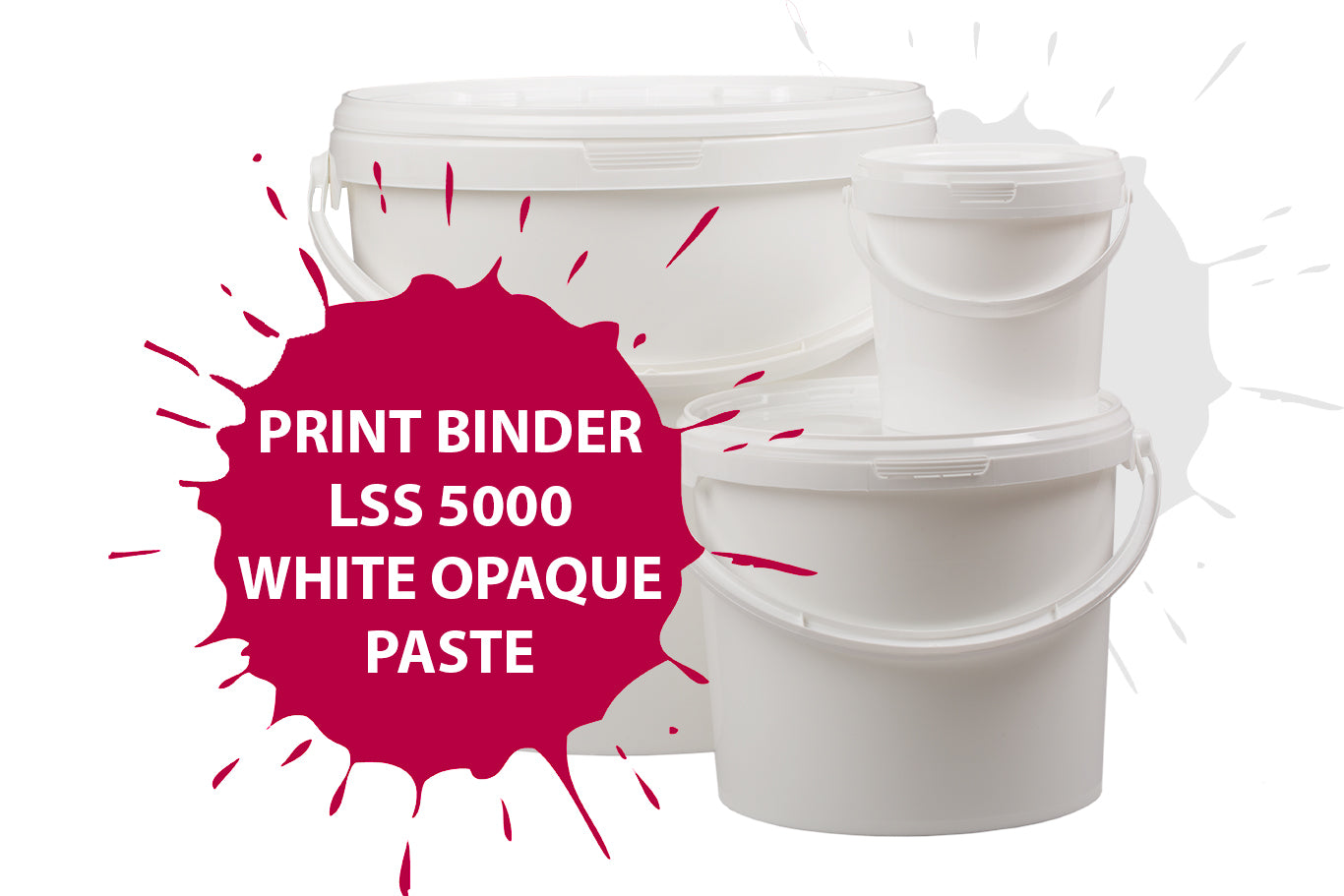 PRINT BINDER | LSS 5000 - WHITE OPAQUE PASTE – London Screen Service